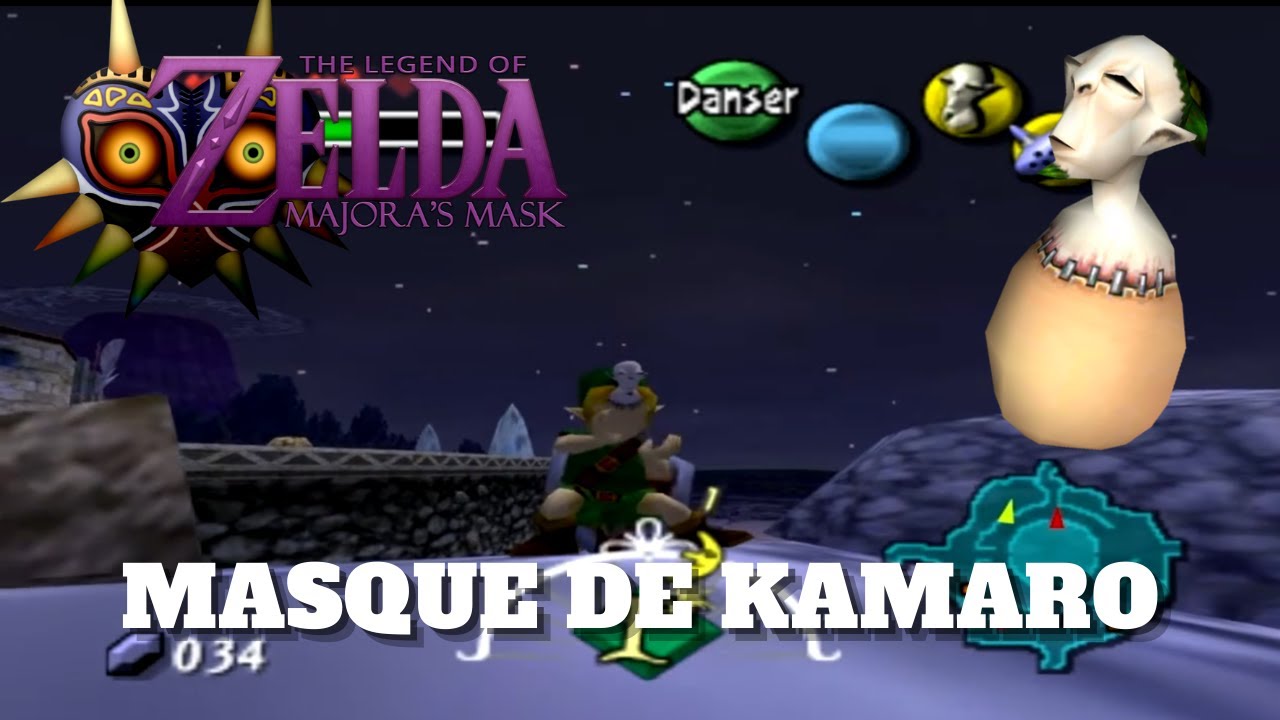 ⚔️ Zelda Majora's Mask 100 % ⚔️ - Obtenir le Masque de Kamaro [FR] #39 ...