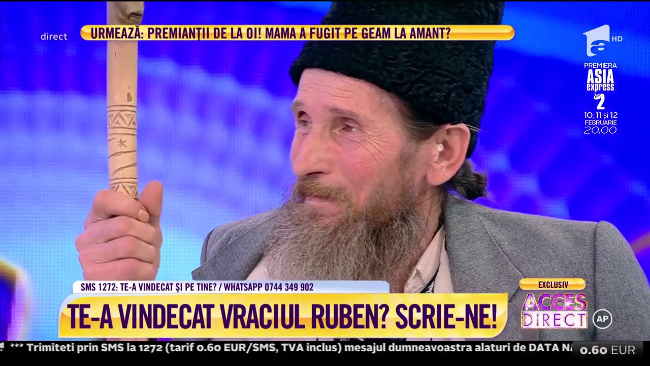 Vraciul Ruben Stănilă, remediu pentru colesterol, hipertensiune - YouTube