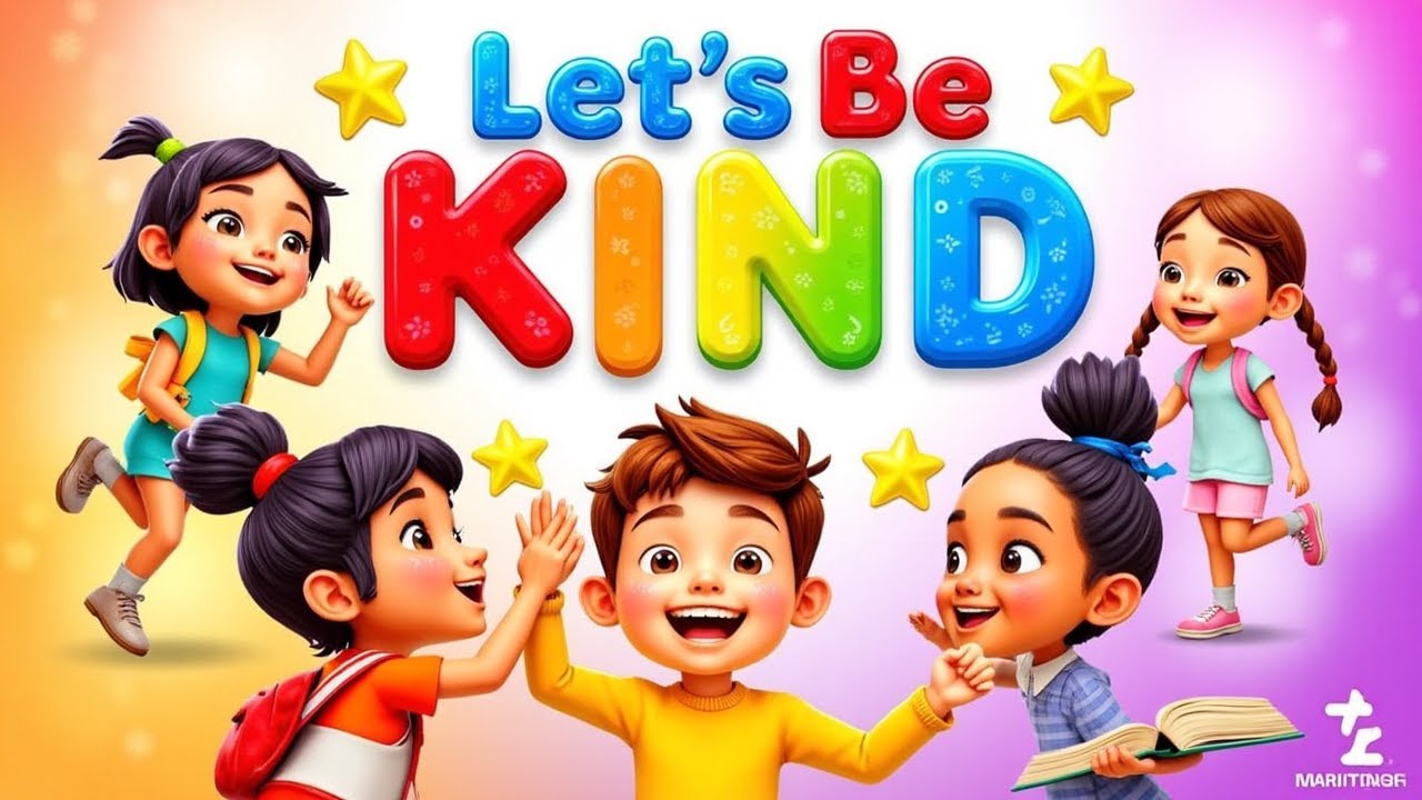 Let’s Be Kind! 💖 A Fun & Catchy Kindness Song for Kids - YouTube