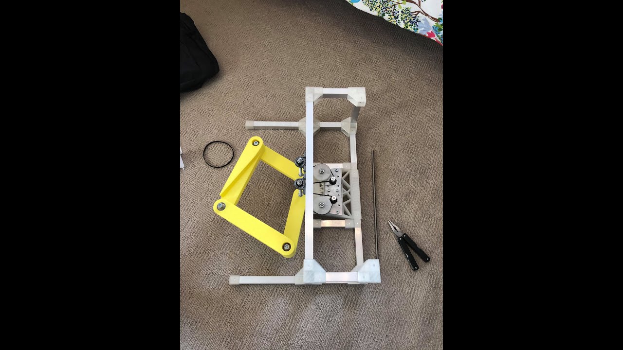 Double SCARA Robot - Idler Mechanism - YouTube