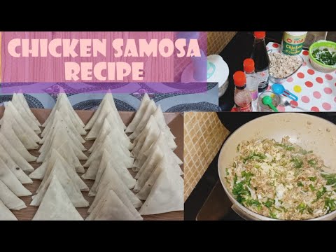 Chicken Samosa Recipe | How to Make Chicken Samosa Filling | - YouTube