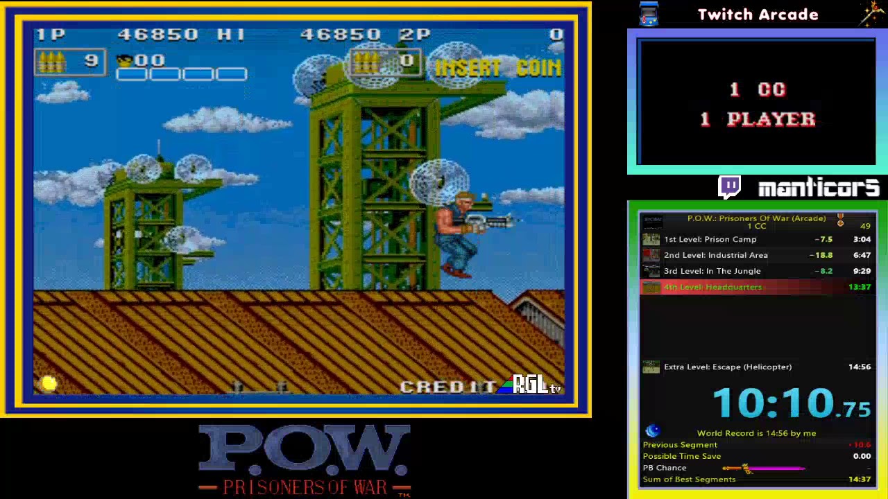 P.O.W.: Prisoners Of War, SNK Arcade-1988. 1 CC 1 Player: 14:27 - YouTube