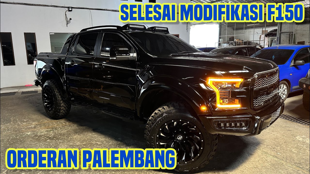 MODIFIKASI RAPTOR F150 DARI FORD RANGER STANDAR - YouTube