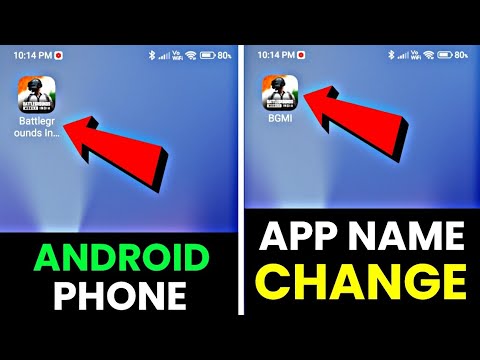 How To Change App Name In Android || App Ka Naam Kaise Change Kare 2024 ...