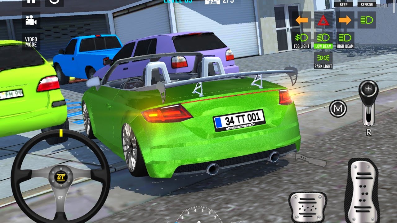 Car Simulator 3D - Modified Audi TT Car City Parking Funny Driver ...