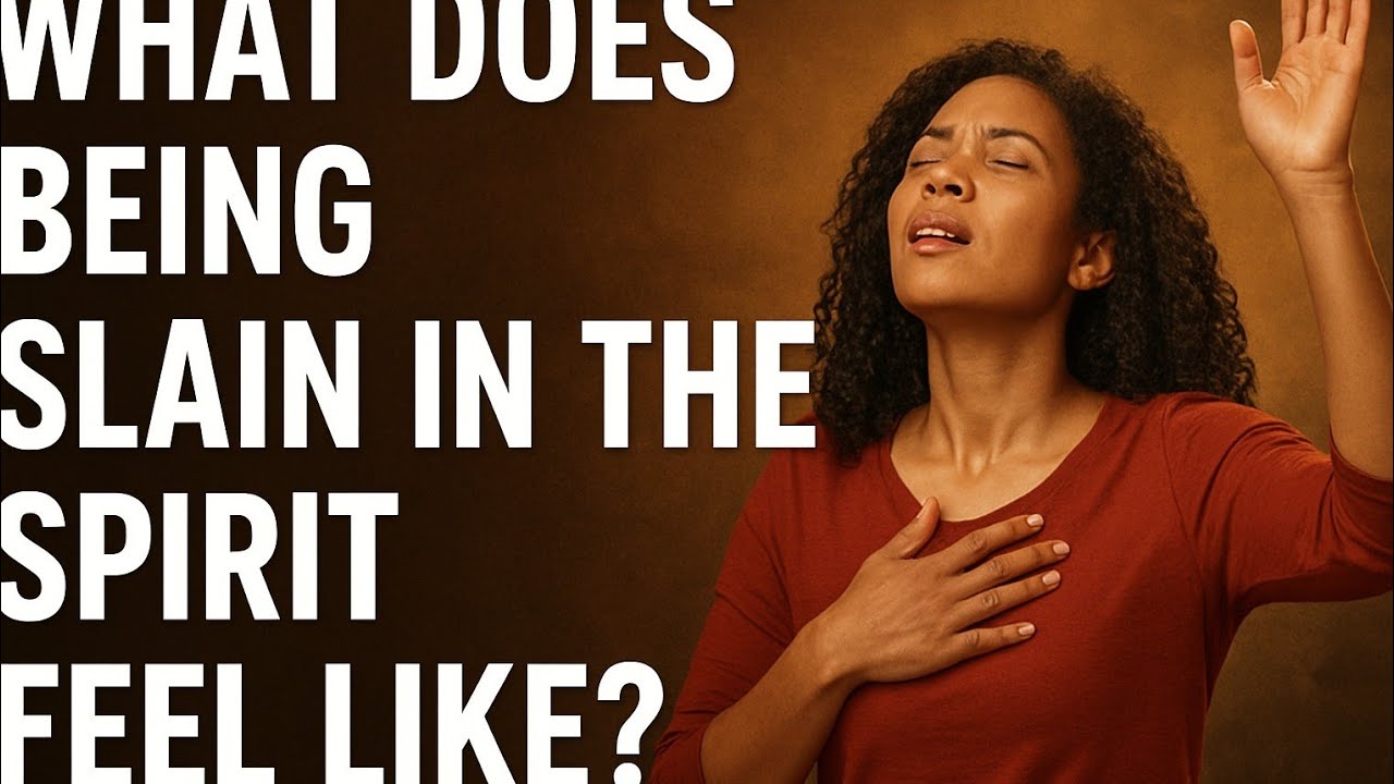 How it feels to encounter God's presence | Being Slain the spirit - YouTube