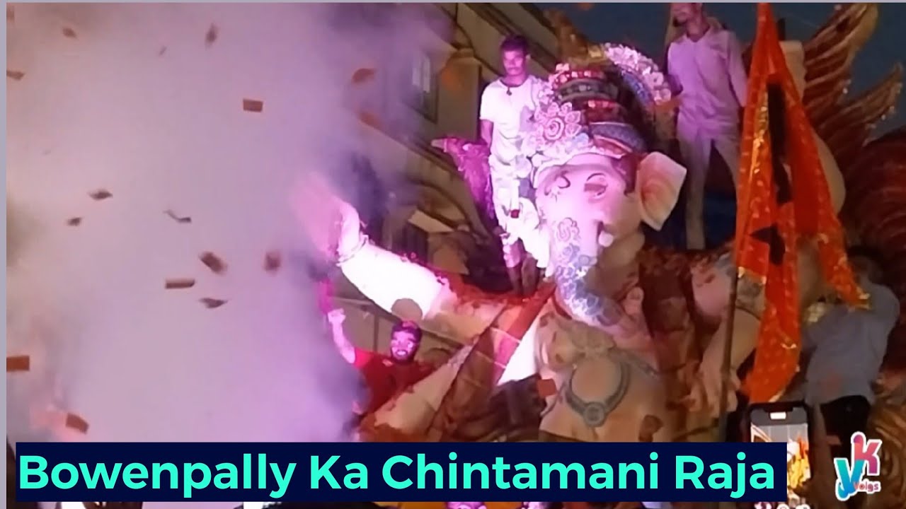 Bowenpally Ka Chintamani Raja Ganesh Aagman 2023 | Mata Putryouth ...
