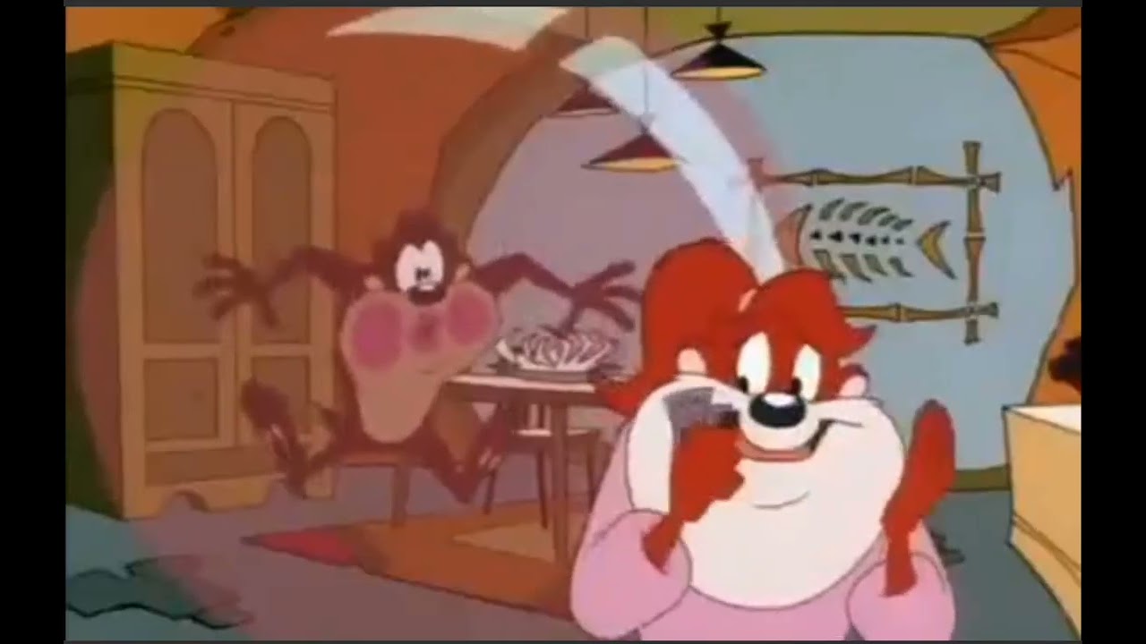 Taz-mania bubblegum trick (sorry for no sound) - YouTube