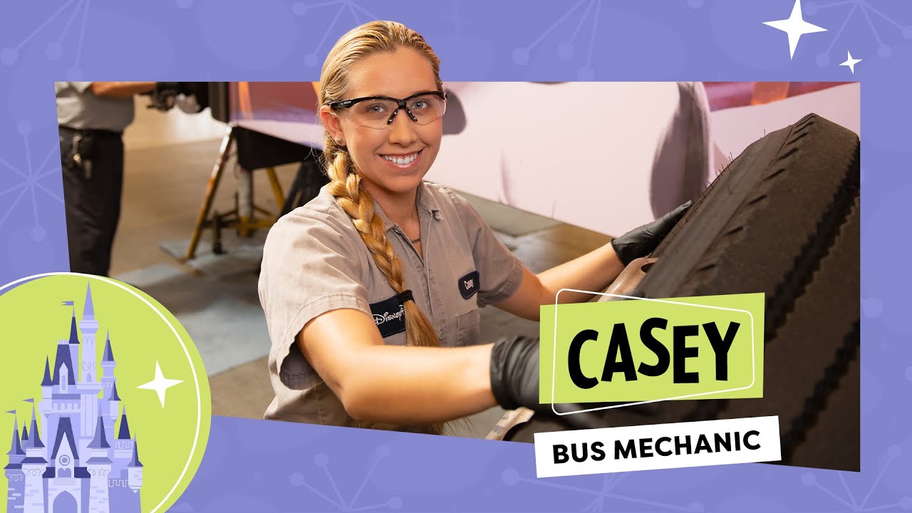 Keeping the Magic Moving as a Bus Mechanic | Walt Disney World Role ...
