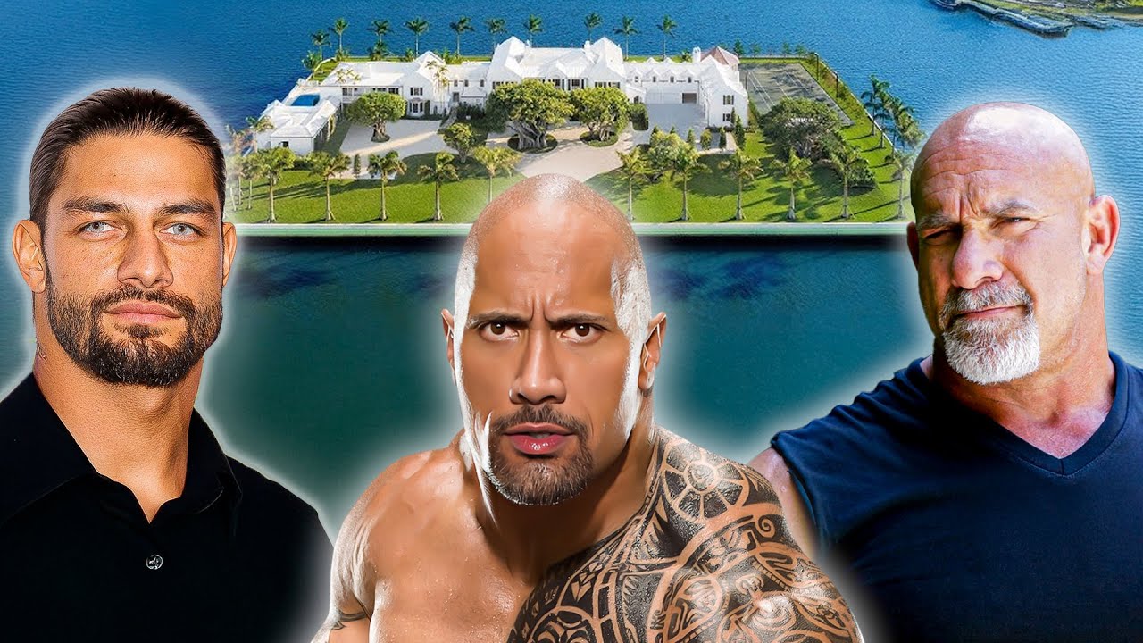 WWE Wrestlers' Most Luxurious Mansions - YouTube