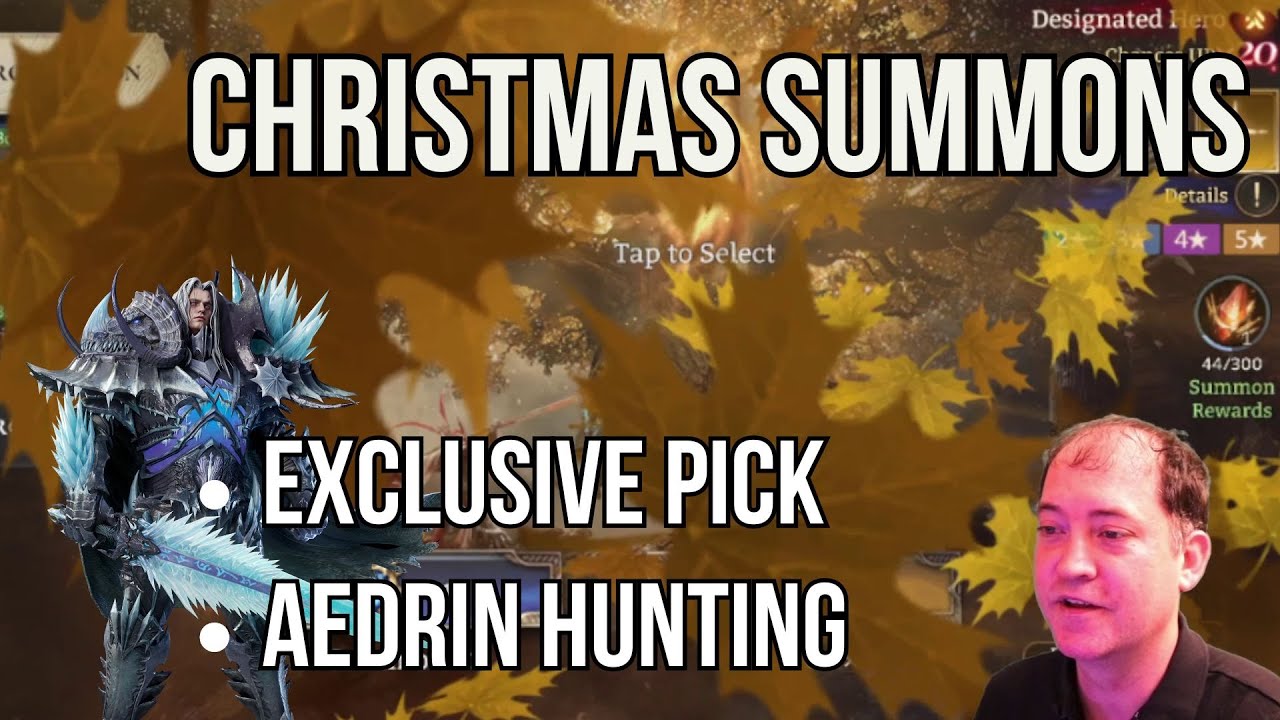 Christmas summons for Aedrin! - YouTube