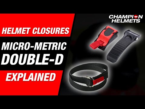 Double D-Ring vs Micrometric Closures: Which Offers Better Safety? - Champion Helmets