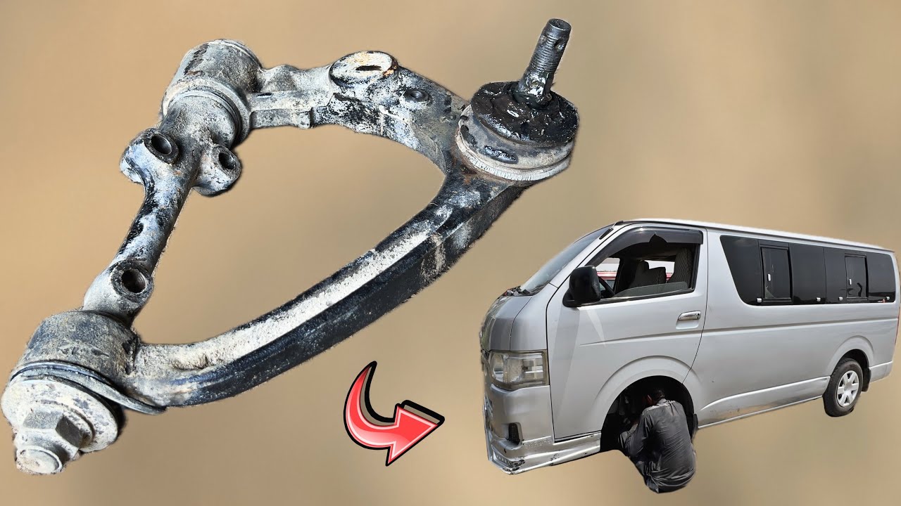 How to Repair Upper Control Arm and Ball Joint End | I Repaired Upper ...