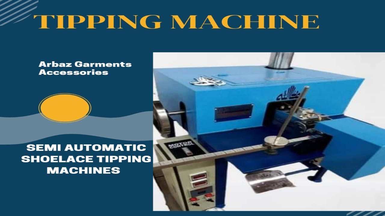 semi automatic tipping machine | drawcord string tipping machine ...