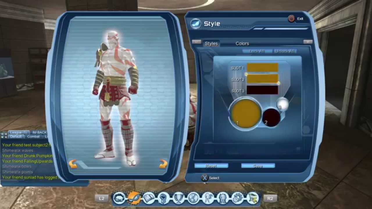 Dcuo God of War [Kratos Style Creation] - YouTube