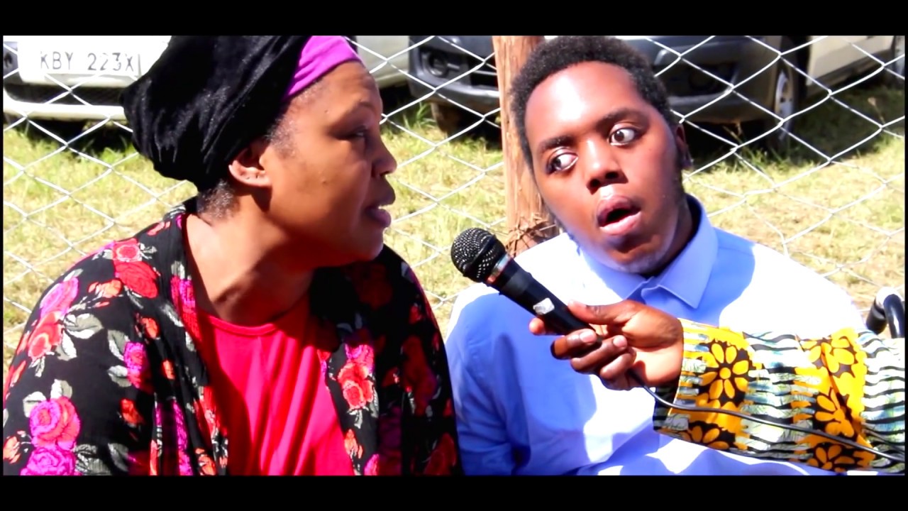 A TOTAL CRIPPLE GETS UP FROM HIS WHEELCHAIR & WALKS AWAY AT THE NAKURU ...