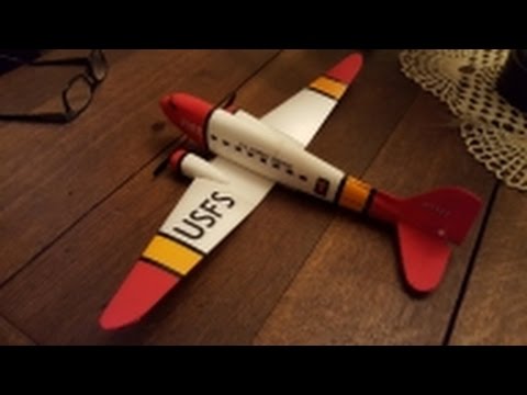 Ultra Micro RC Airplane DC-3 - YouTube