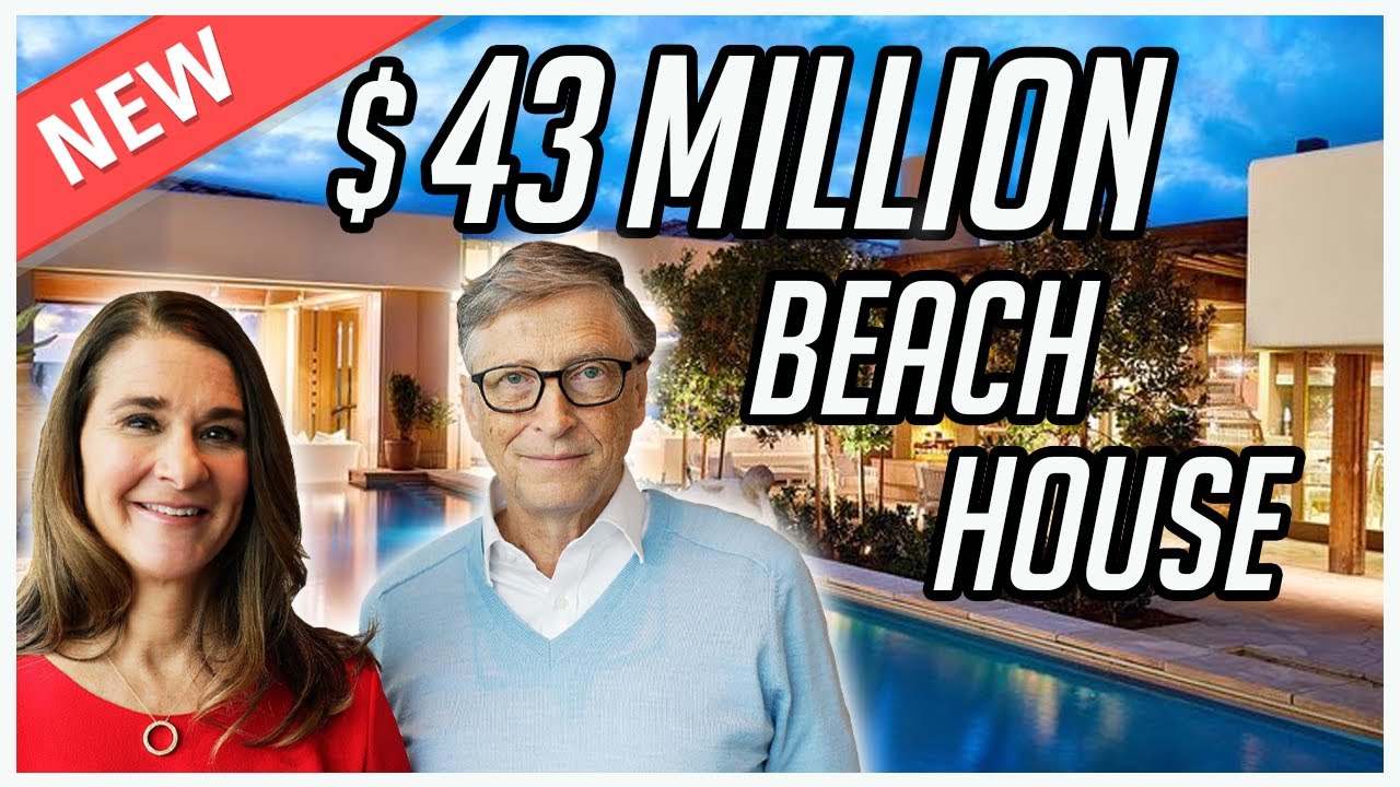 Bill Gates Mansion | NEW $43 Million Dollar Del Mar Beach House! - YouTube