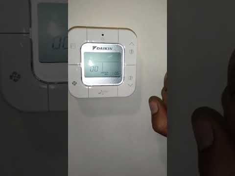 Daikin v.r.v indoor addressing steps