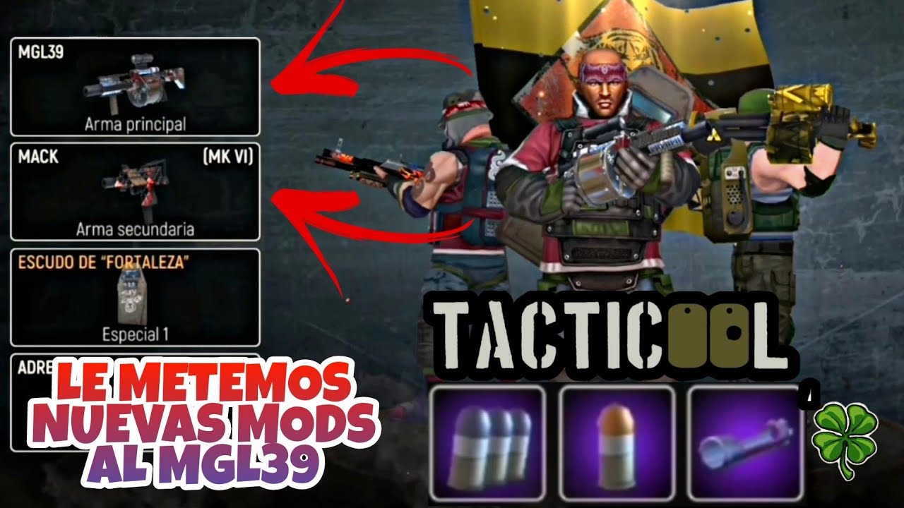 TACTICOOL☠️GAMEPLAY MOSES+UZI+LANZAPAPAS!!💥BUENA PARA CONTROL!!🔥👊🏽 ...