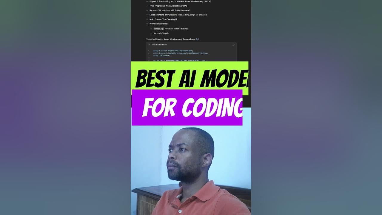 Best AI Model for Coding - High Level Requirements #aiprogramming #softwaredevelopment - YouTube