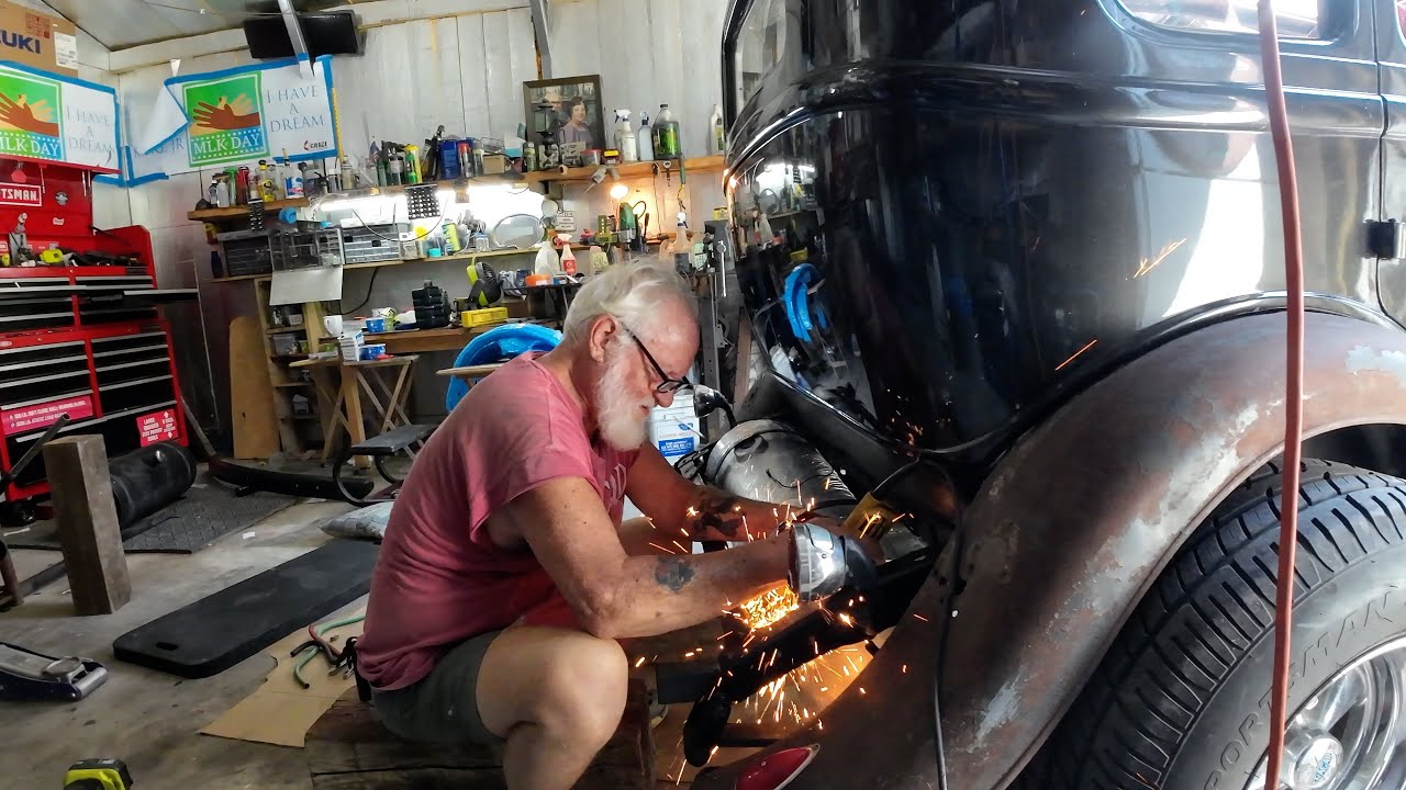 New gas tanke swap for the 32 Stude - YouTube