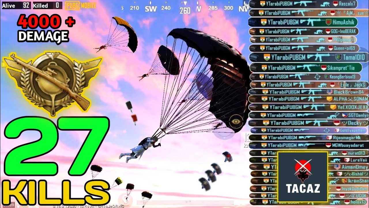 Copy New Sensitivity Tacaz 2020 | 27 KILLS | SOLO VS SQUAD PUBG MOBILE ...