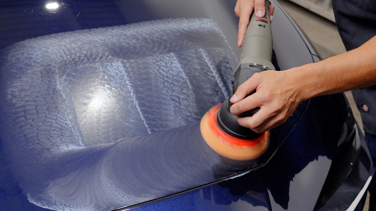 How To Polish Car Paint - One-Step vs. Two-Step Paint Correction ...