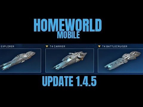 HOMEWORLD! Mobile. Update 1.4.5 - YouTube