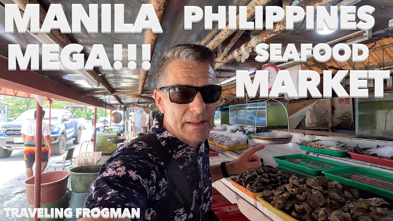 Crazy Seafood Market Tour In Manila, Philippines 🇵🇭 - YouTube