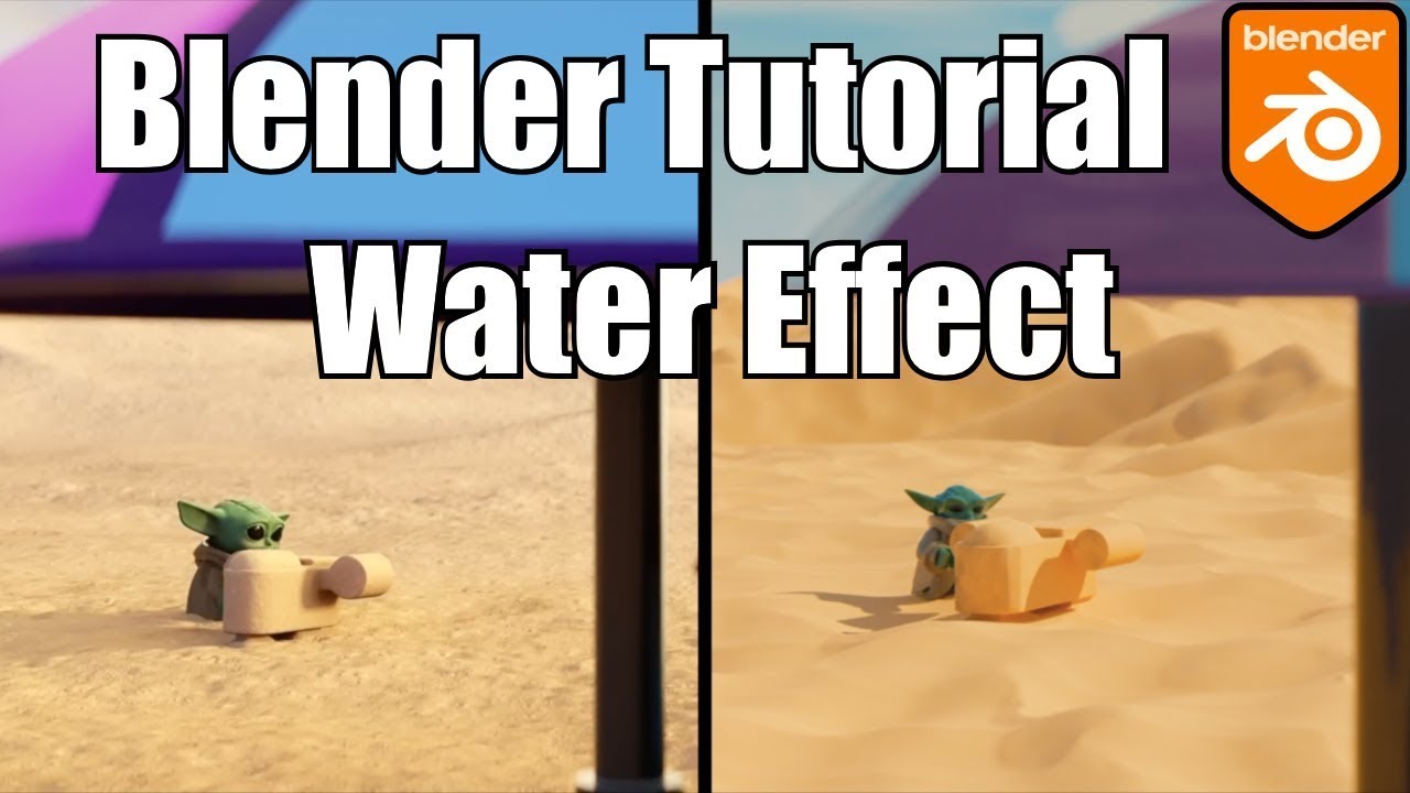 How To Create A Water Effect In Blender - Blender Animation Tutorial ...
