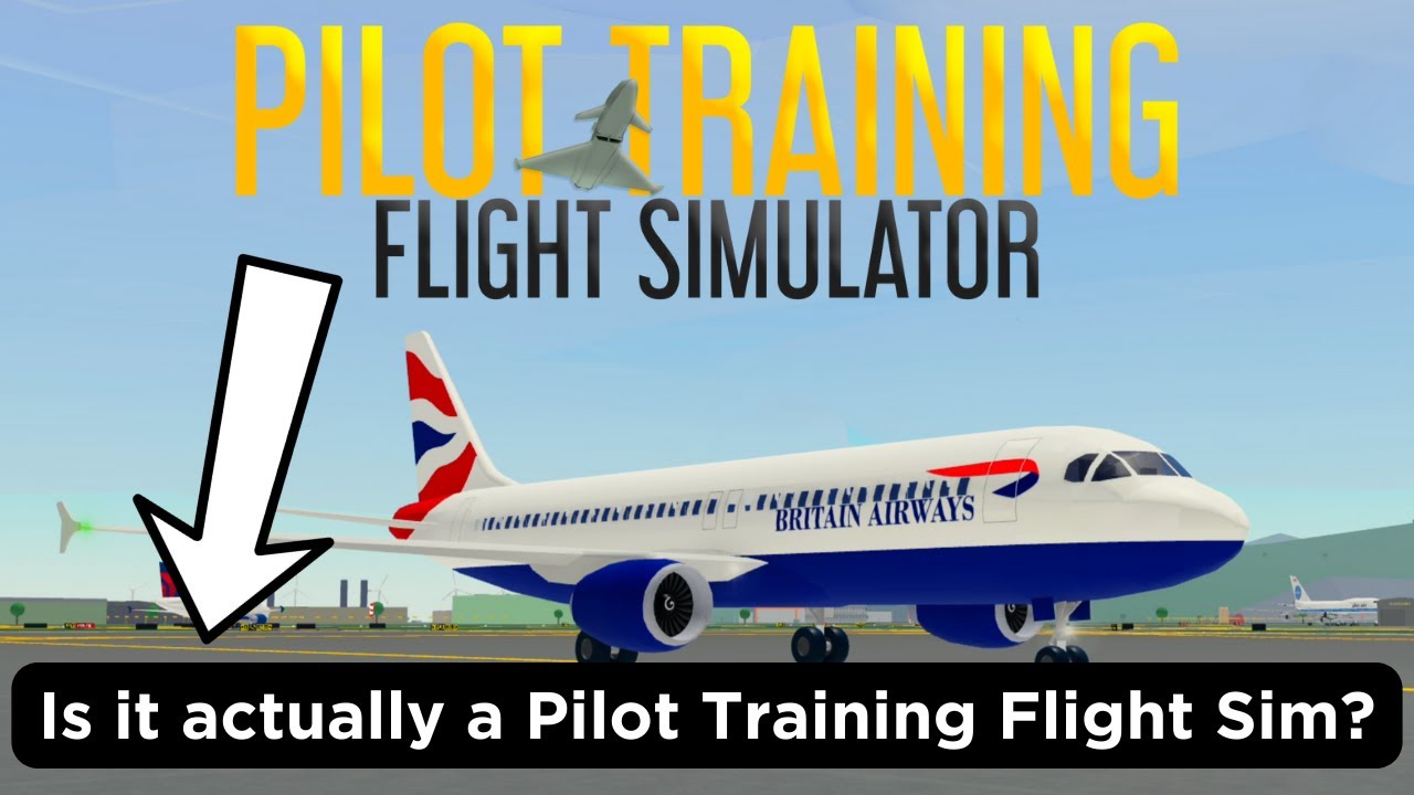 Is PTFS actually a Pilot Training Flight Simulator? (Roblox) - YouTube