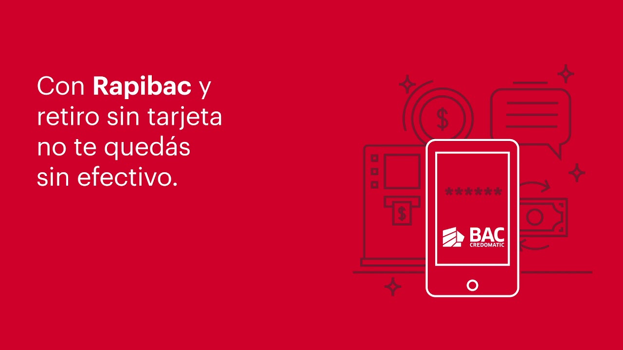 Con Rapibac y retiro sin tarjeta, no te quedás sin efectivo - YouTube