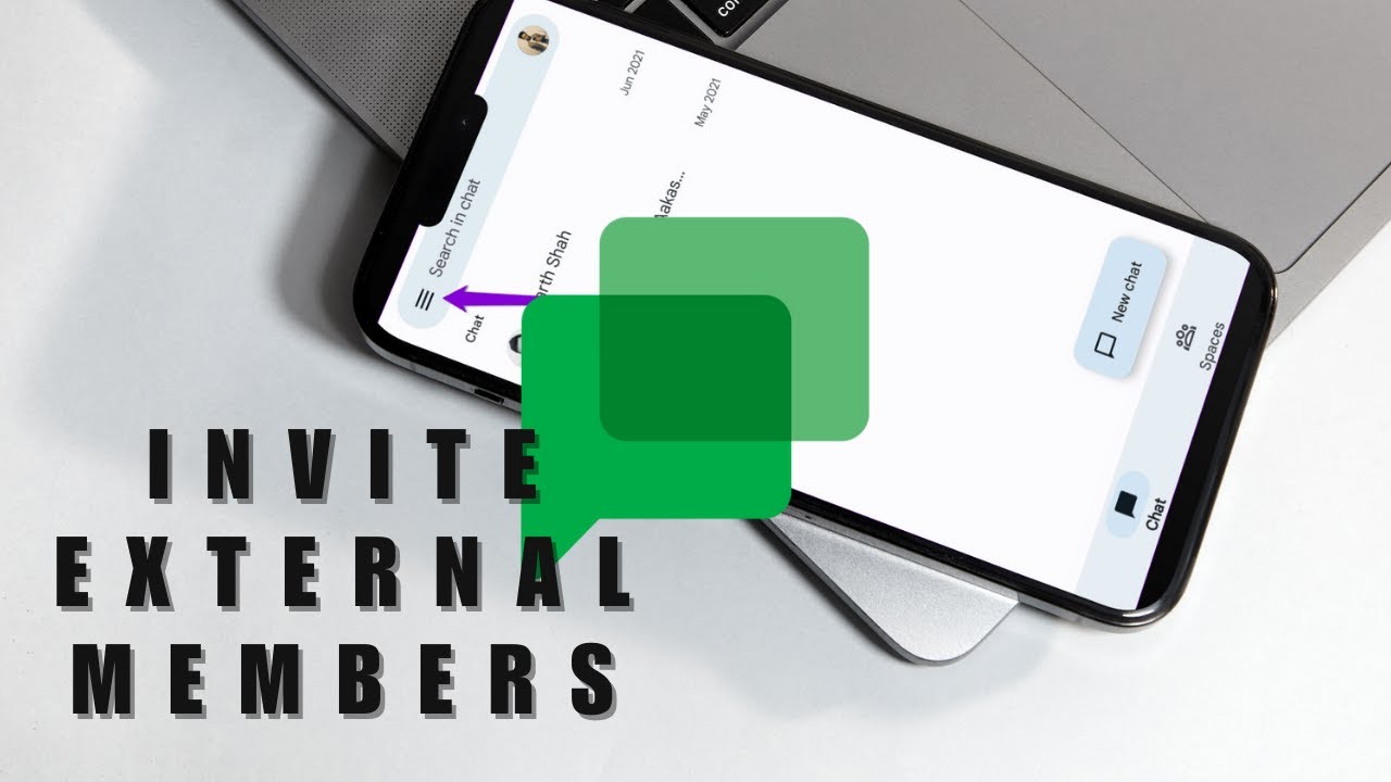 How to Invite External Member on Google Chat / Google Spaces NEW UPDATE ...