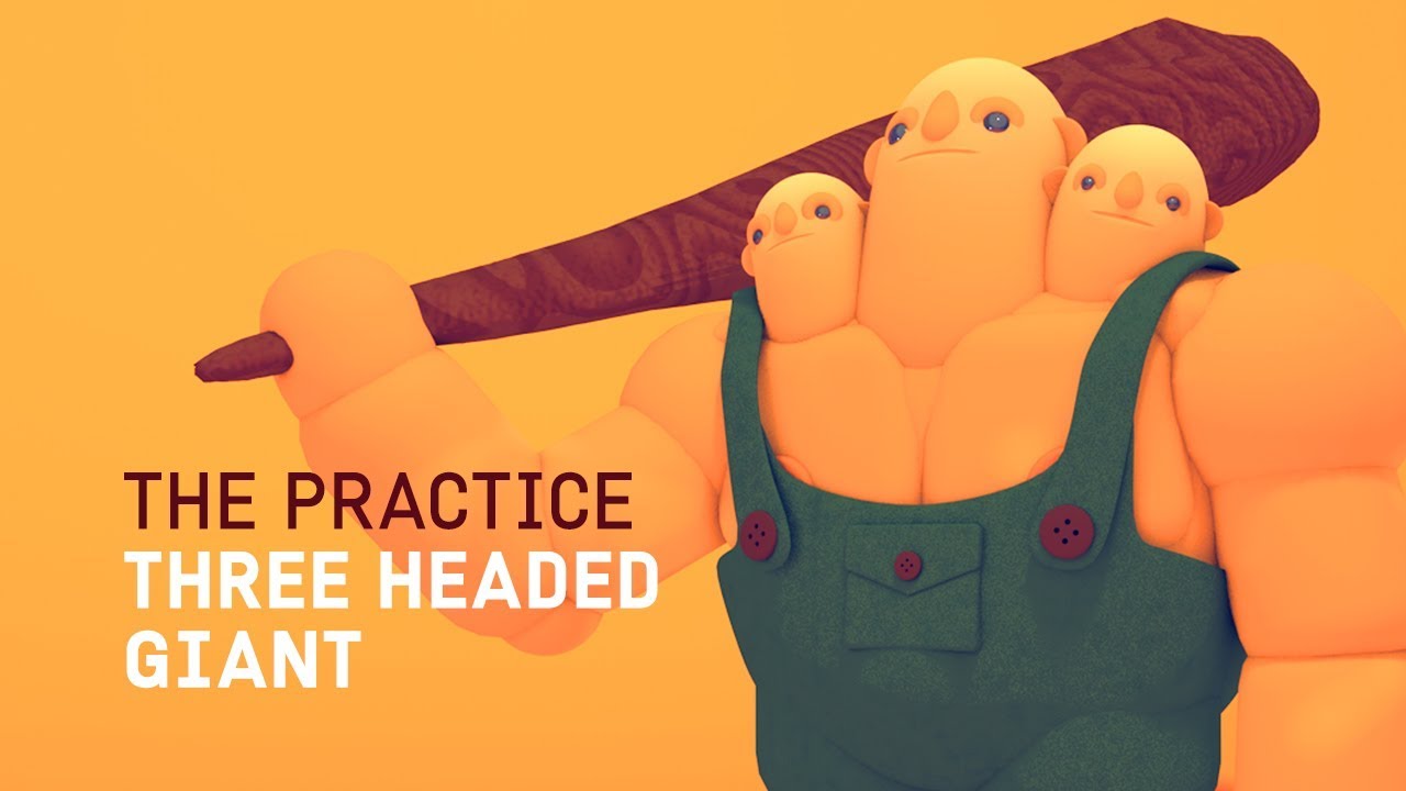 Three Headed Giant Character Design in Cinema 4d // The Practice 92 ...