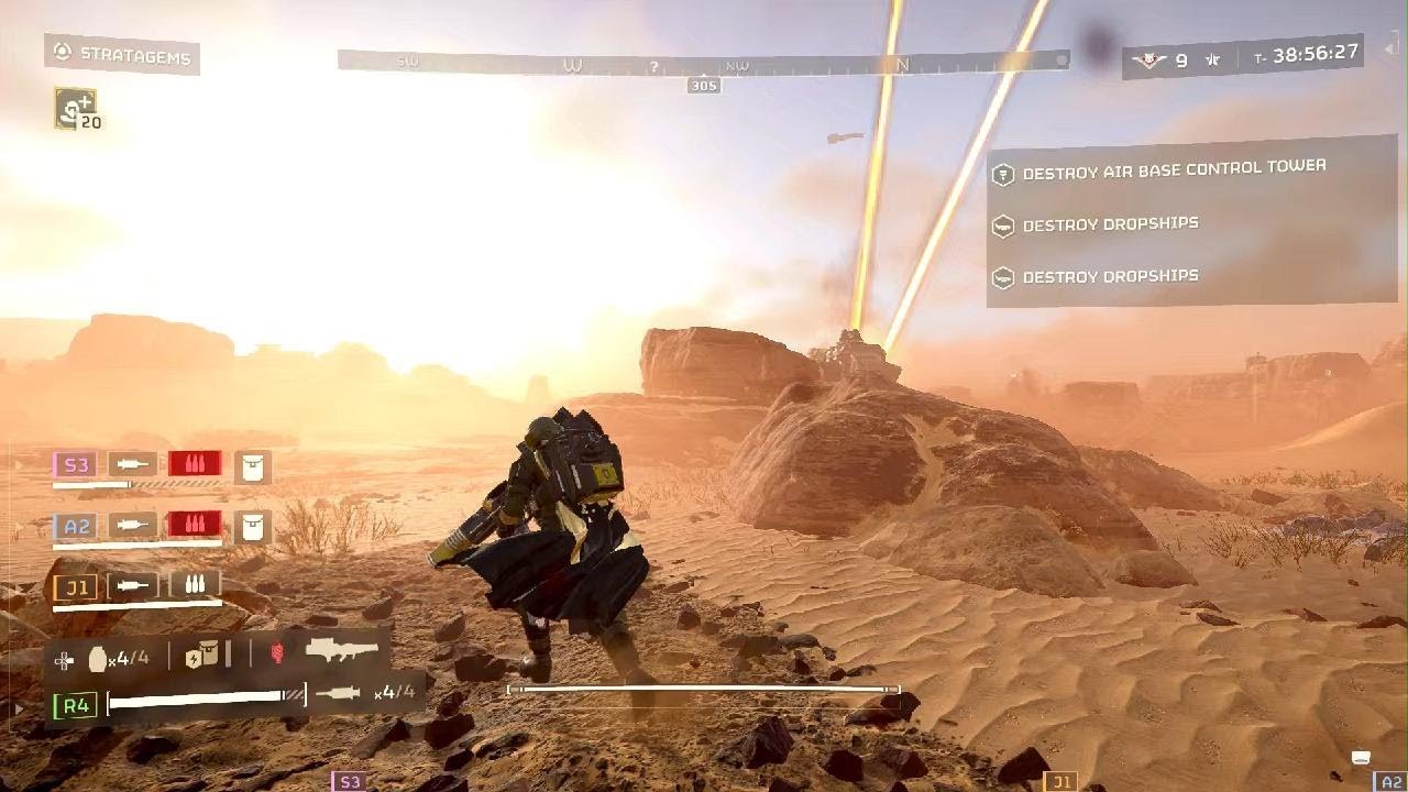 HELLDIVERS 2 Battling AT-AT Walker - YouTube