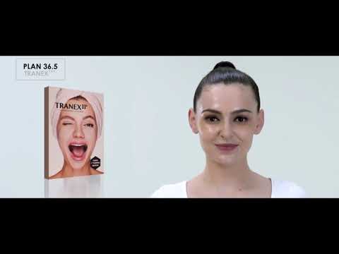 PLAN36.5 TRANEX ELEVEN PLUS MASK, CREAM - YouTube