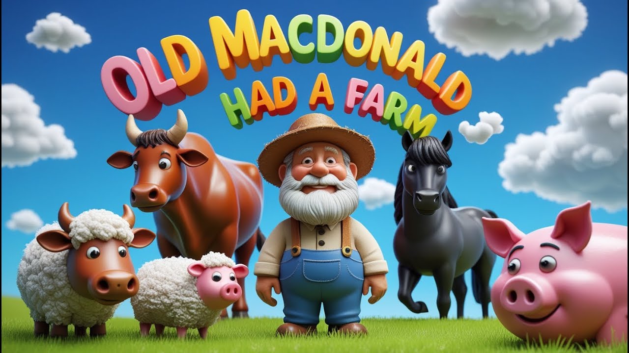 Old MacDonald Had a Farm: Sing and Learn About Animals | Nursery Rhymes ...