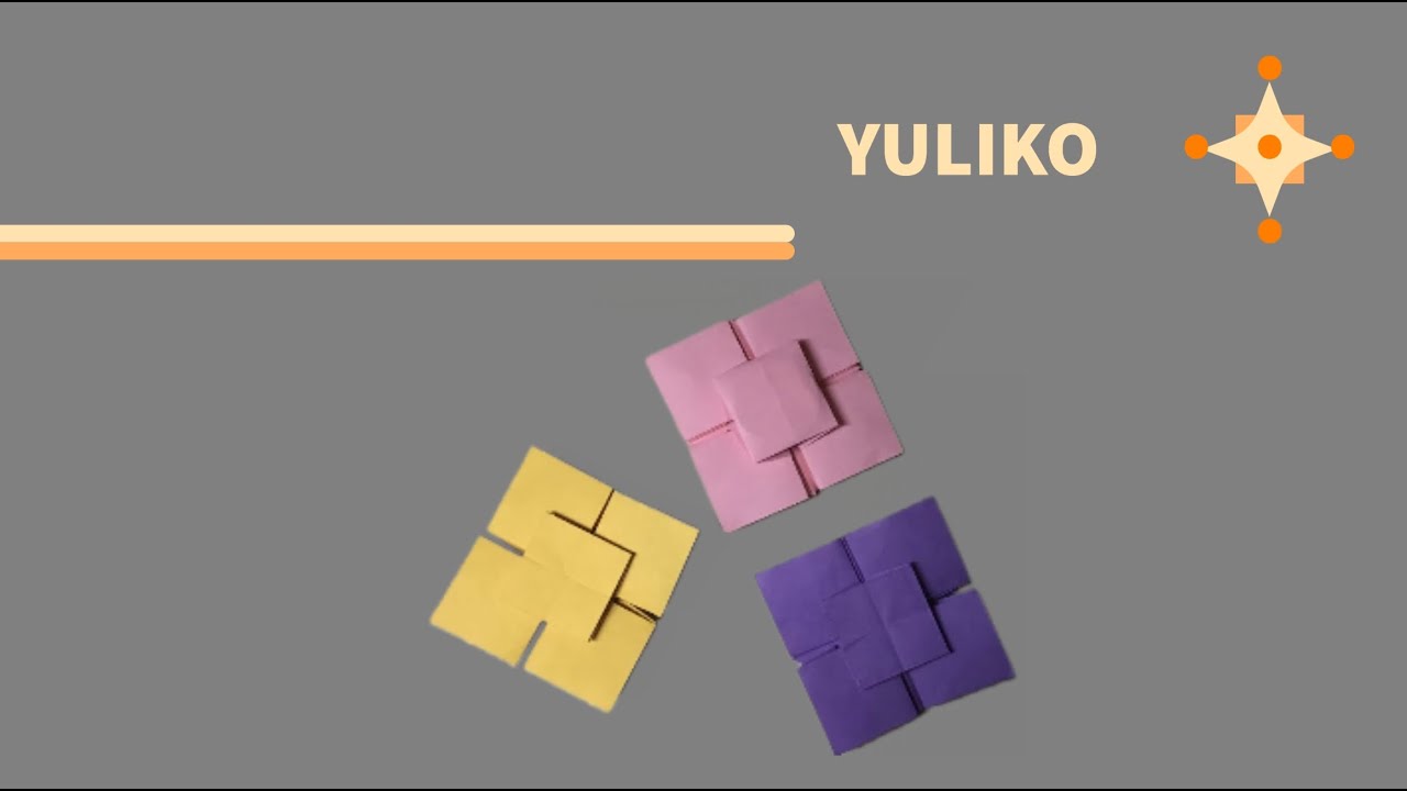 Impress With This Square Twist Note – Elegant Origami Design - YouTube