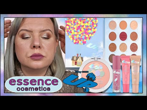 NEW ESSENCE COSMETICS DISNEY PIXAR UP Makeup Collection Review | Clare Walch