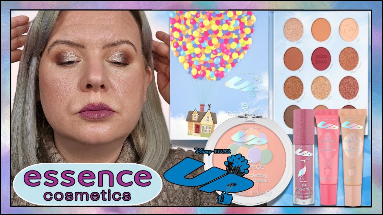 NEW ESSENCE COSMETICS DISNEY PIXAR UP Makeup Collection Review | Clare ...