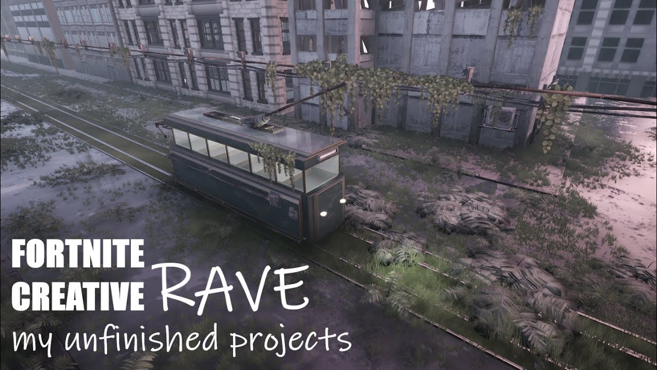 My unfinished projects in Fortnite Creative - YouTube