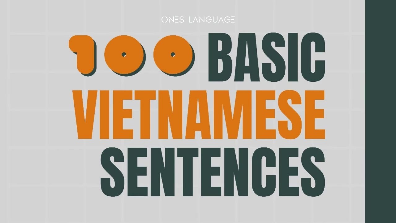 [25 Minutes] 100 Vietnamese Sentences for Beginners - YouTube