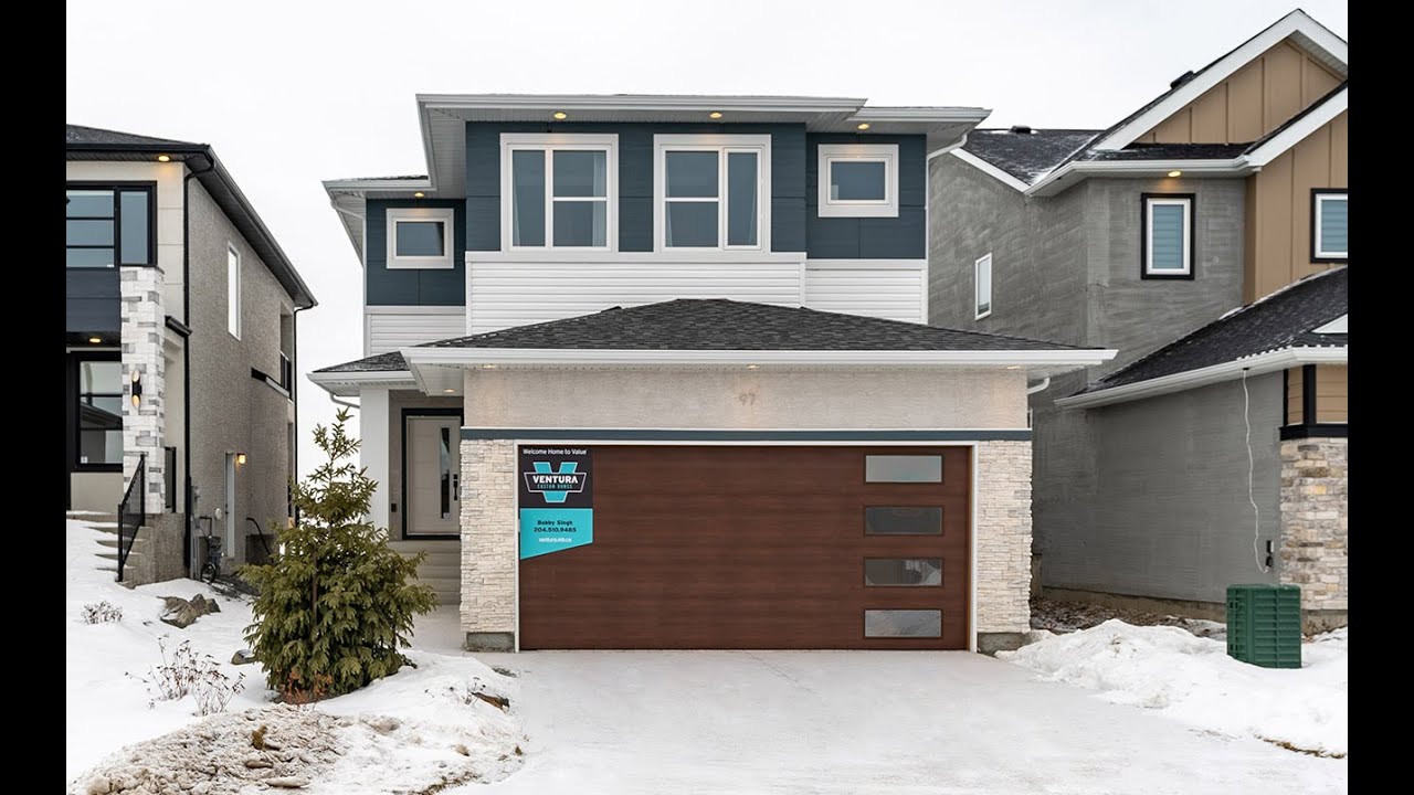 Thurlow A-20 | Ventura Custom Homes Ltd. | Winnipeg Home Builders | 97 Goodman Drive - YouTube