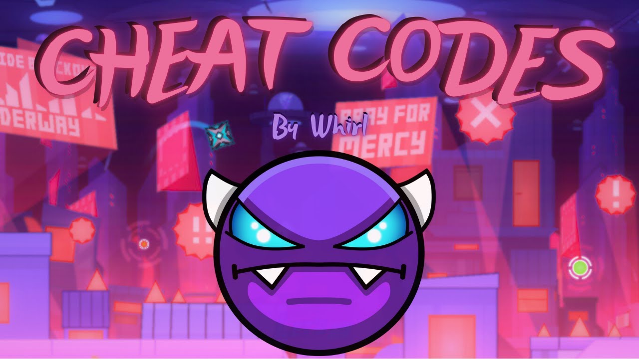 Geometry Dash - CHEAT CODES 100% [Easy Demon] By Whirl - YouTube