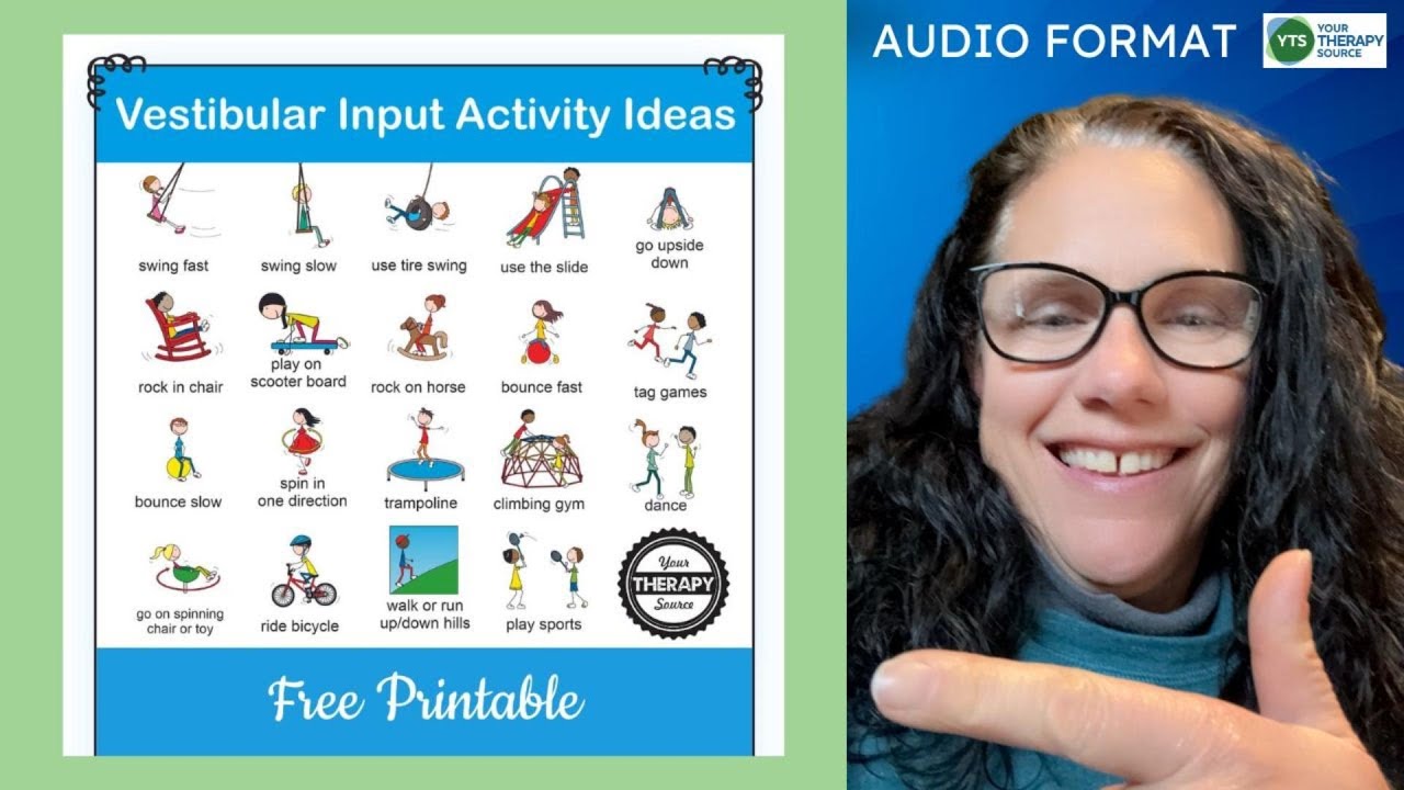 Vestibular Input: Active Minds, Balanced Bodies: Vestibular Stimulation for Young Learners - YouTube