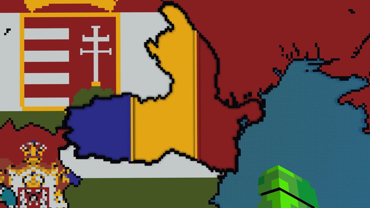 HOW TO BUILD ROMANIA IN MINECRAFT 1914 (BIG SCALE) PART 1 - YouTube