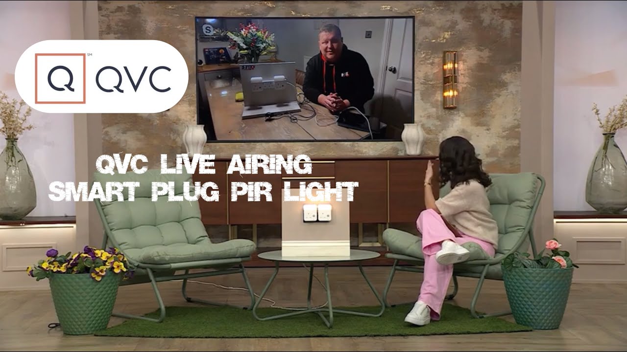 QVC UK Live Airing / S-FIXX Smart Socket PIR Light & Charger - YouTube