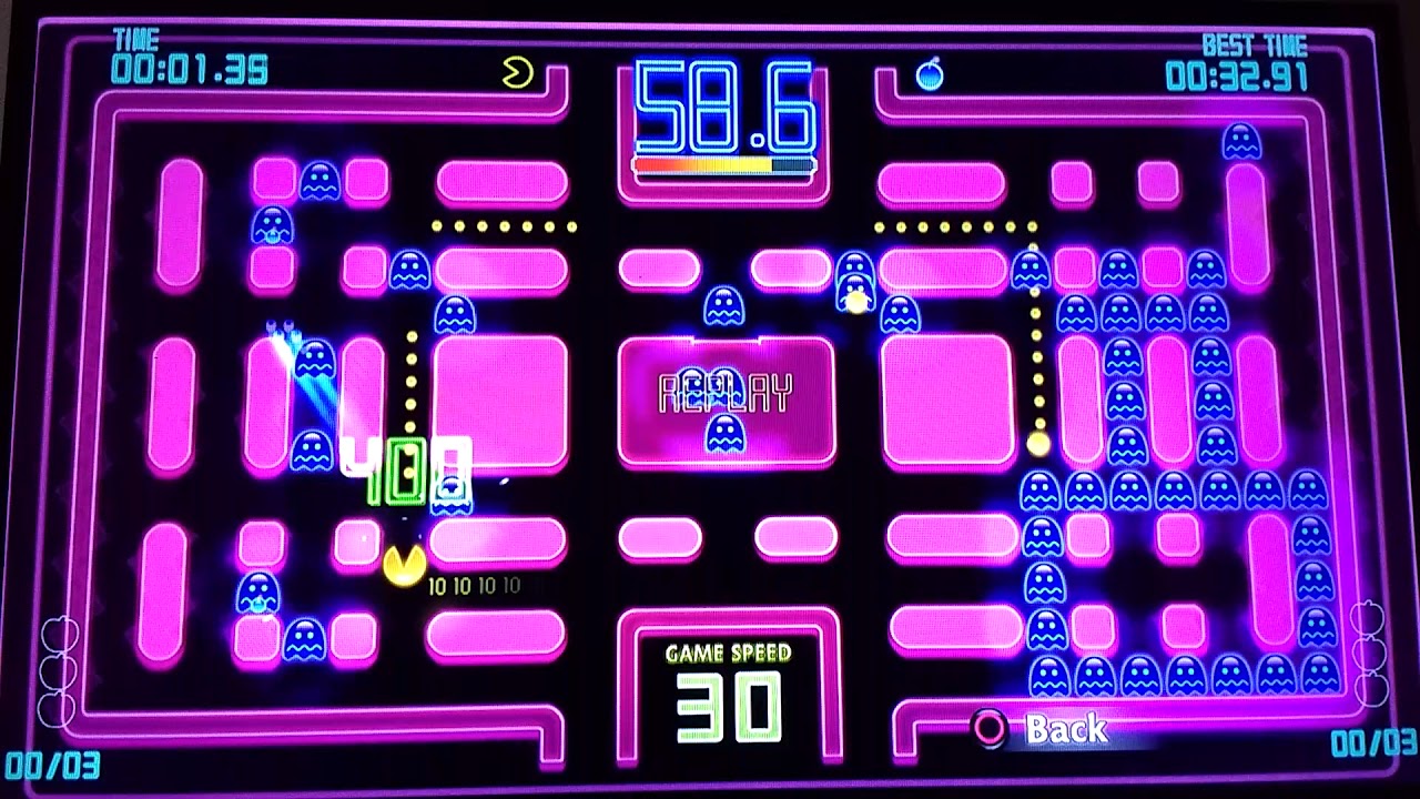 Pac-Man CE DX+ - Big Eater Time Trial (Short 3) 32.83 - YouTube