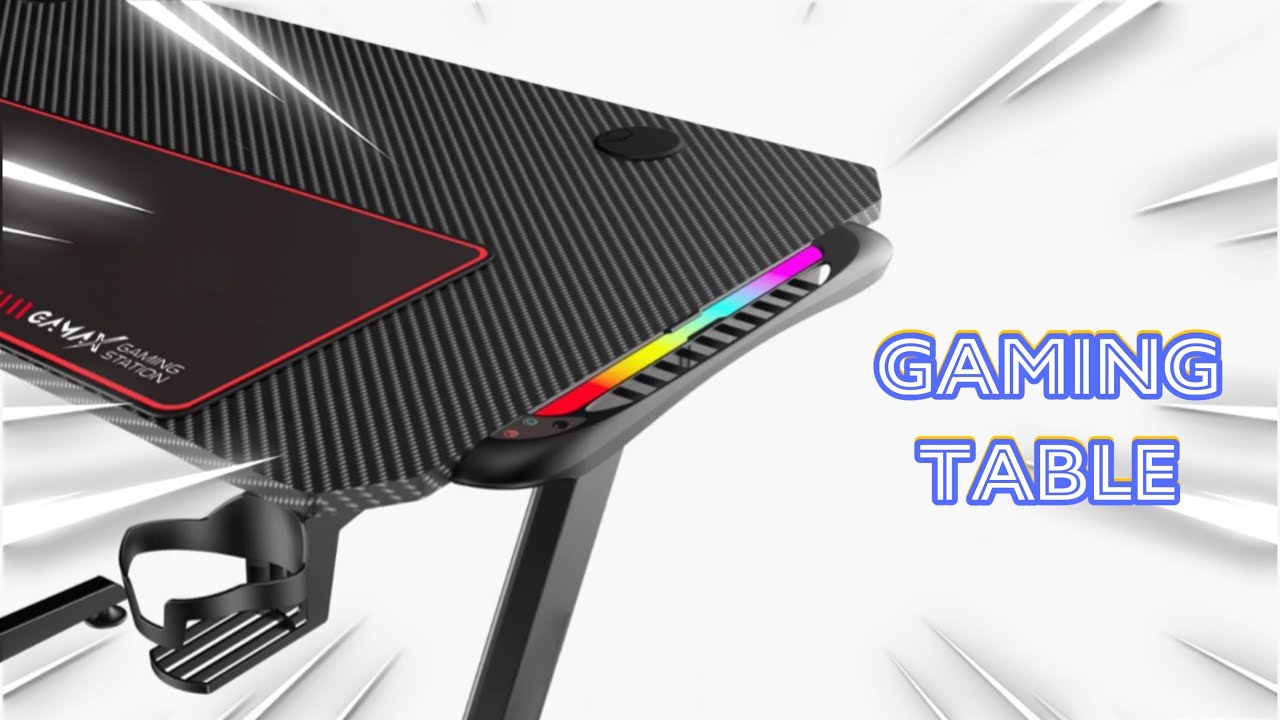 GAMAX Gaming Table Unboxing and Review /Cheapest Gaming Table in 2024 ...